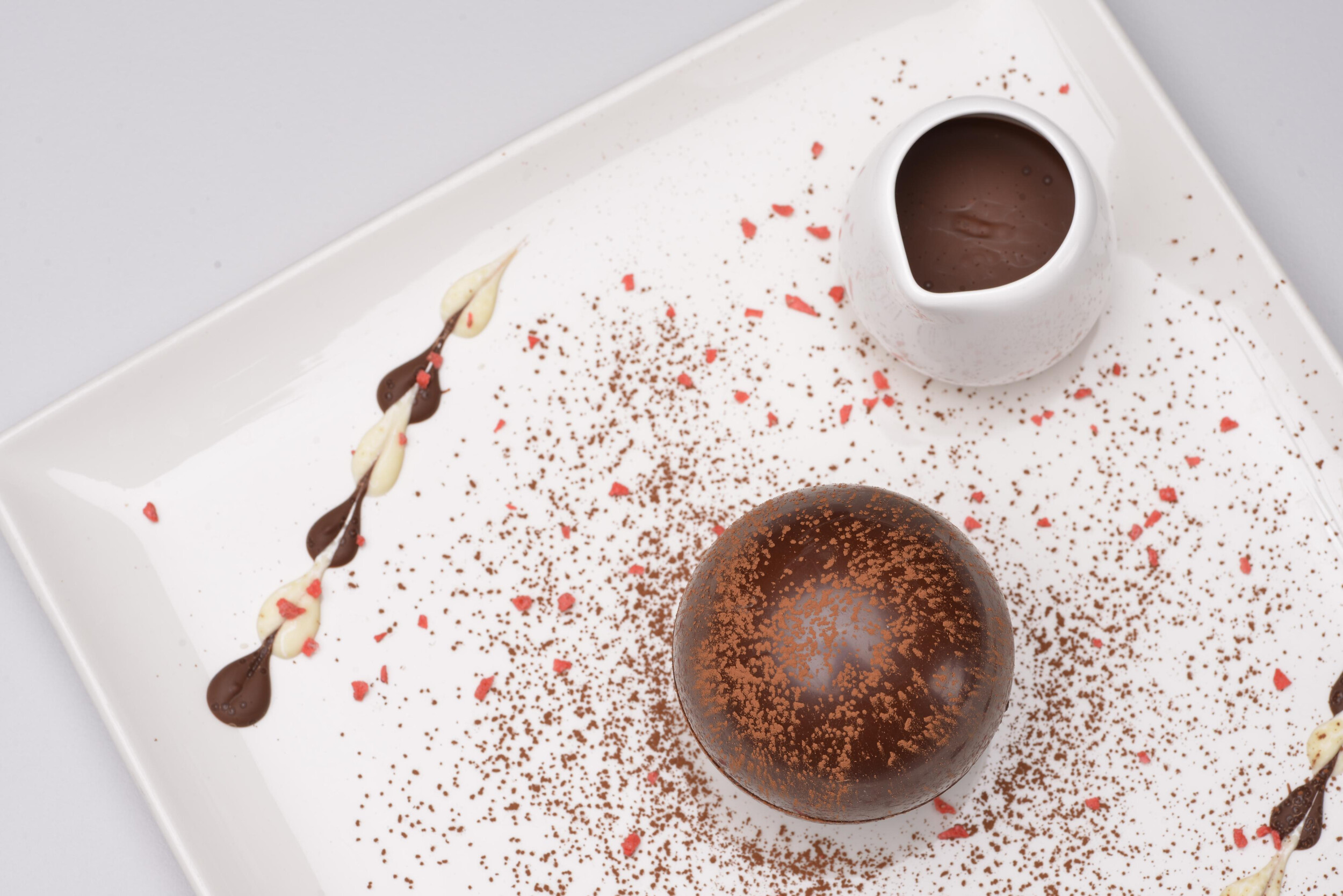 Tirpstantis šokoladinis burbulas dviem |Laisvalaikio Dovanos