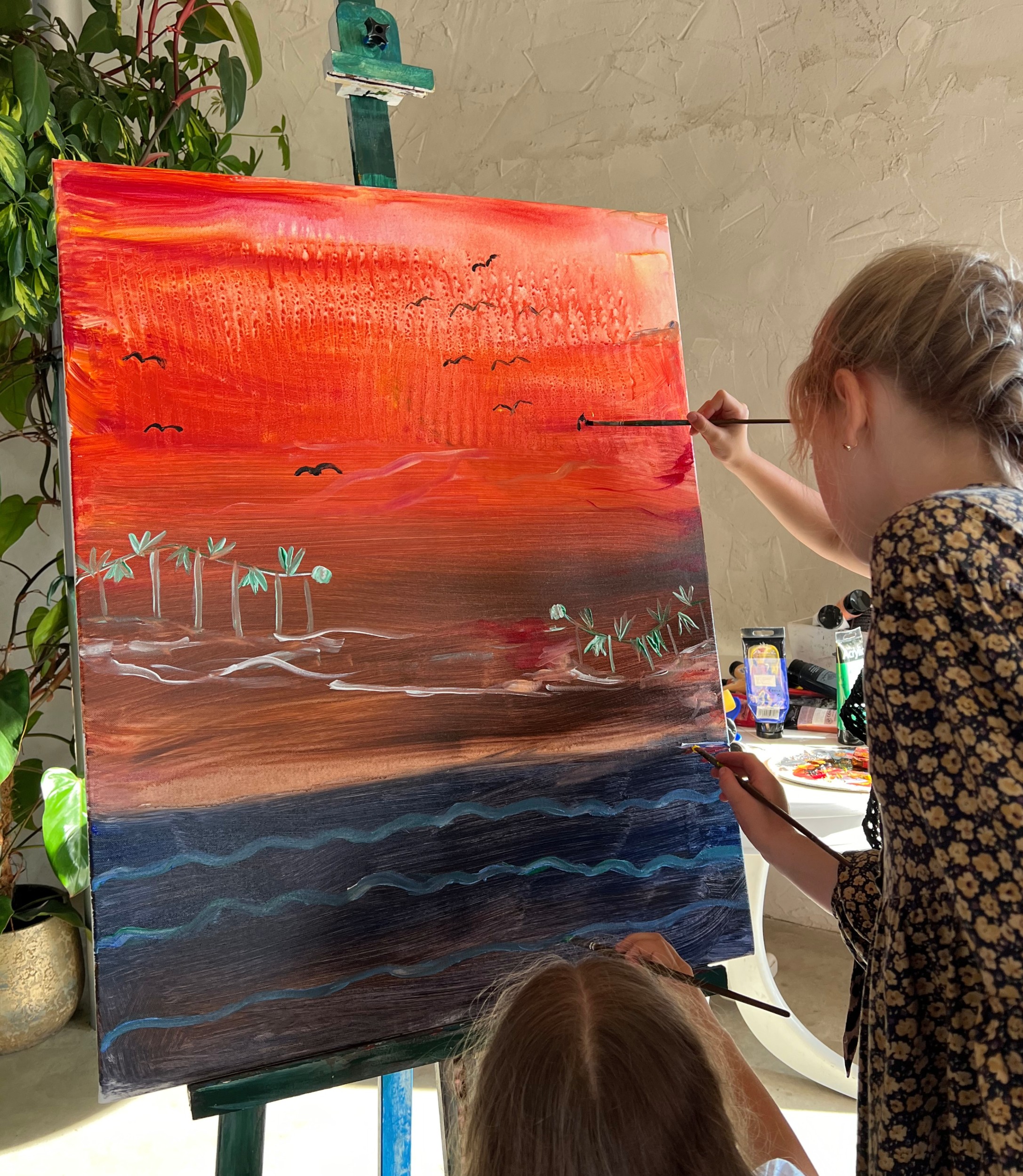 Bendro paveikslo tapymo dirbtuvės 1–5 asm. |Laisvalaikio Dovanos